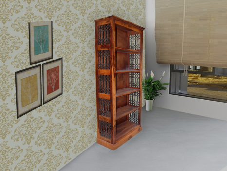 Sheesham Wood Jaali Book Rack for sale |Offers on New & Second Hand options